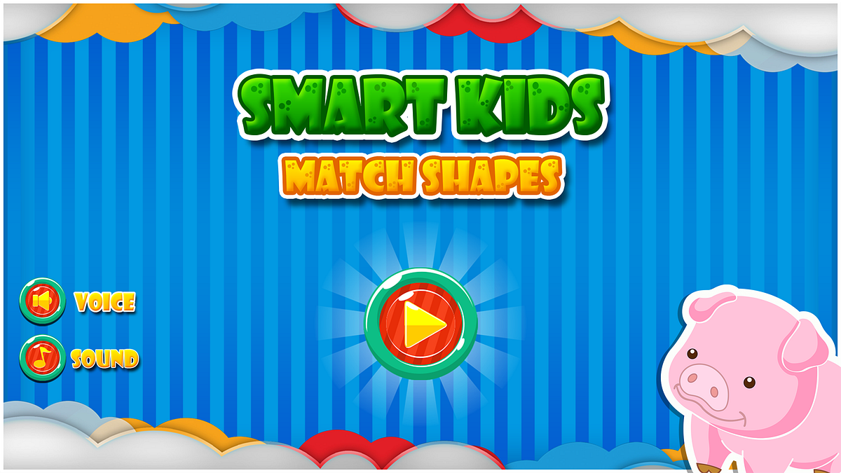 Smart Kids — Match Shapes | Color Matching Block Game | by Prashant ...