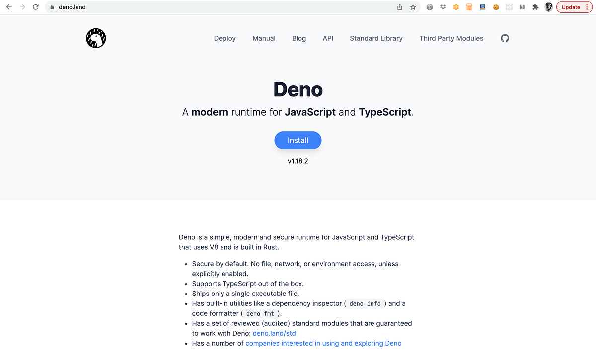 TypeScript on the Server: Building Your First Deno.js Application | by Kevin B. Greene | Medium