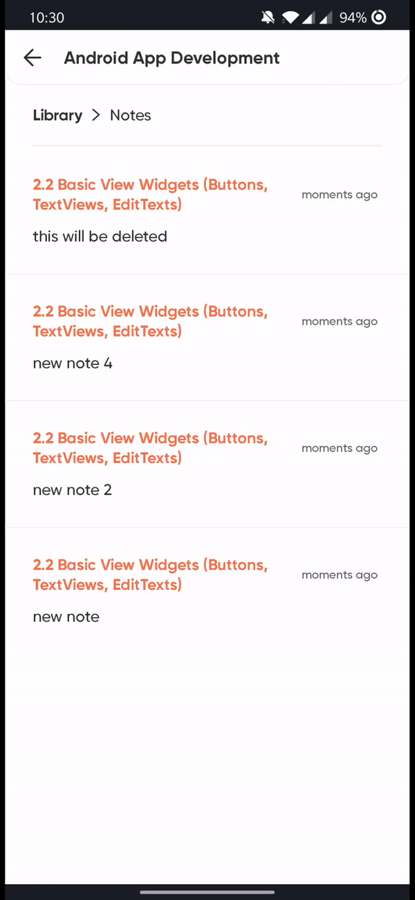 Implementing selection in Recyclerview | by Pulkit Aggarwal | Coding Blocks | Medium