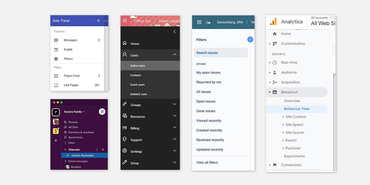 Navigation Menu | UI Redesign. We’ve recently redesigned the… | by ...