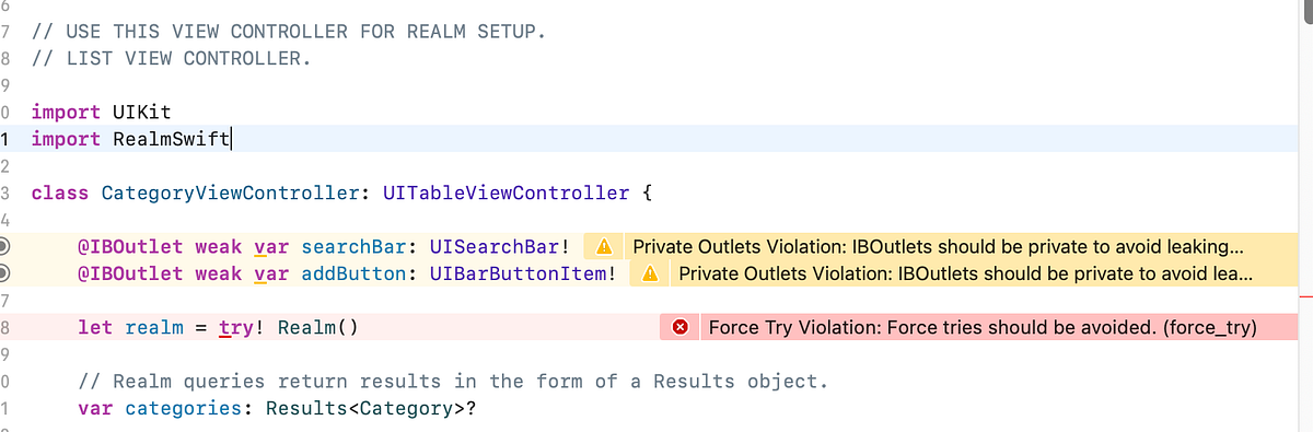 Enforce Swift style and conventions with SwiftLint | by Himali Marasinghe | Aeturnum | Jun, 2022 ...