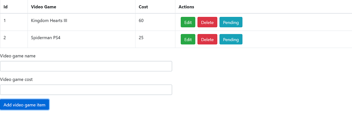 How To Create A Basic Crud App In React And Bootstrap By Zackery Fortier Medium