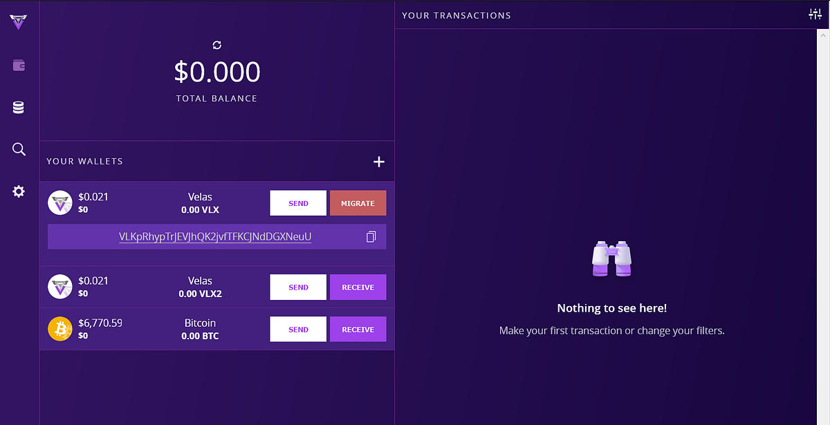New Velas Wallet 2.0 Migration. We are excited to announce the rollout ...
