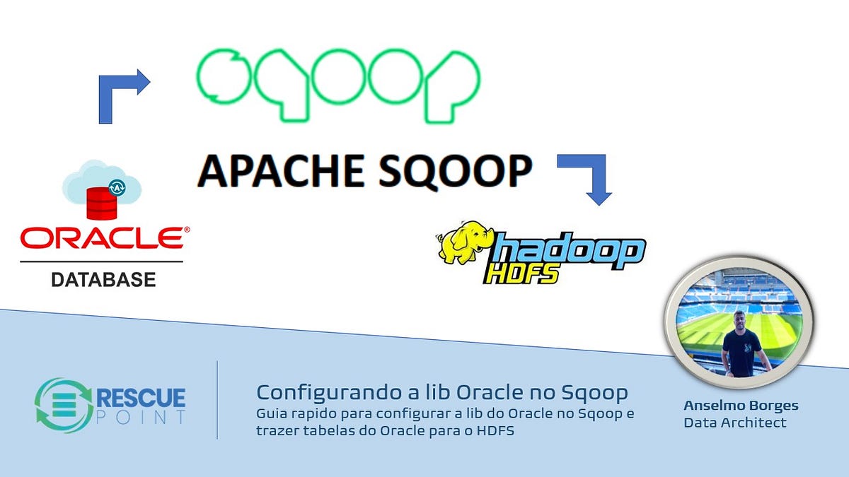 Configurando a biblioteca Oracle no Sqoop | by Anselmo Borges | Rescue Point | Medium