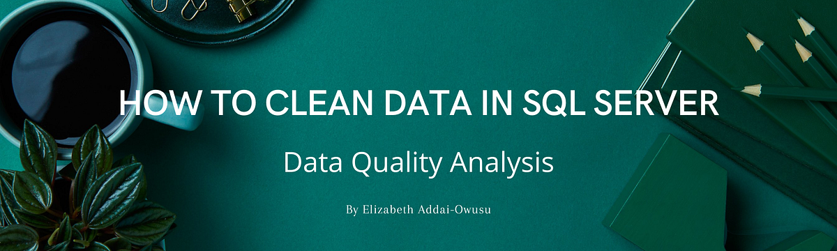 DATA QUALITY ANALYSIS.. The reliability of a given data set is… | by ...