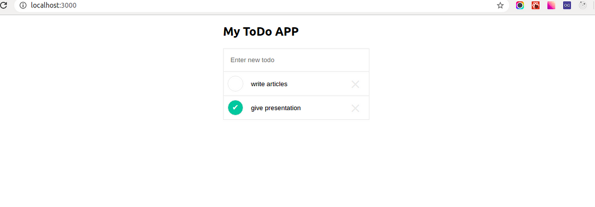 Creating Simple Todo App With React Typescript By Bikash