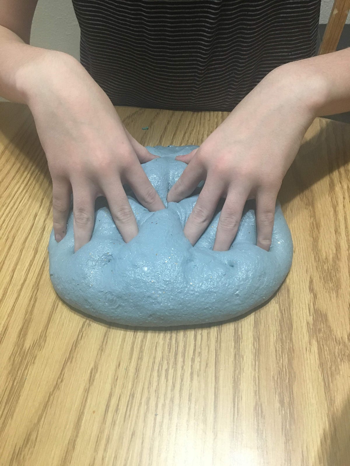 5 Shot Sequence. My sister playing with slime | by Katie Bosovich | Medium