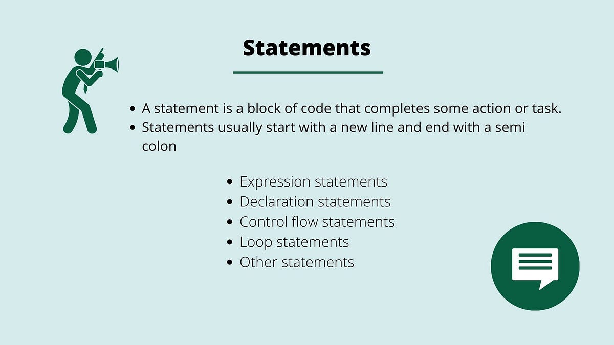 What Are Statements In Javascript By Codecupdev Geek Culture Medium 8720