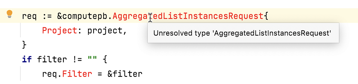 Fix unresolved reference in GoLand - Thiên Toán - Medium