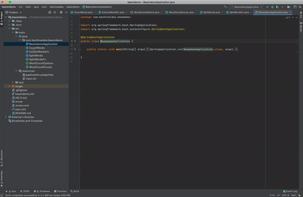 How To Get Started With Apache Beam and Spring Boot | by Bhargav Bachina | Bachina Labs | Medium