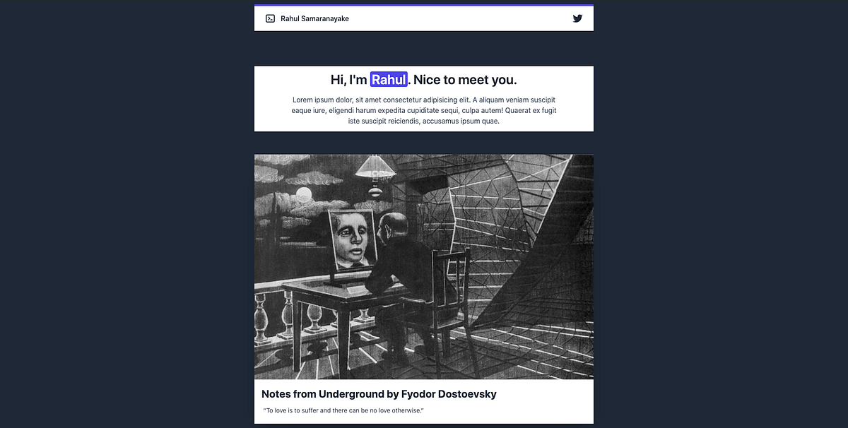 Build A Portfolio With Airtable Api React Nextjs And Tailwind Css By Rahul Javascript In