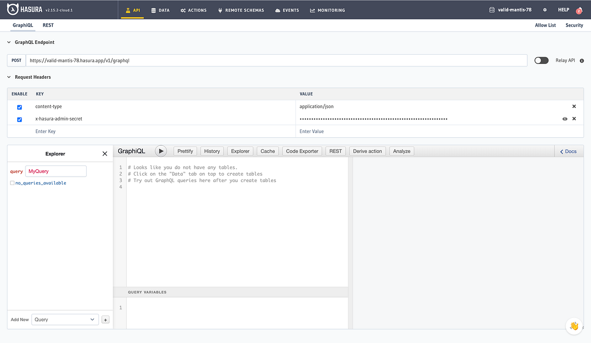 How to Query a Database from Postman with Hasura | by Valentin Despa ...