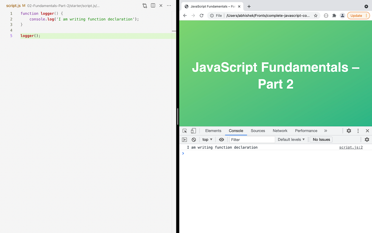 Various ways of writing functions in javascript | by Abhishek Sarmah ...