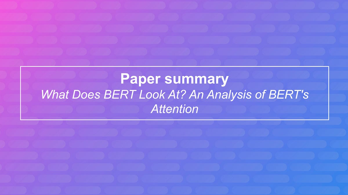 Does BERT actually understand language? | DAIR.AI Does BERT actually understand language? | DAIR.AI
