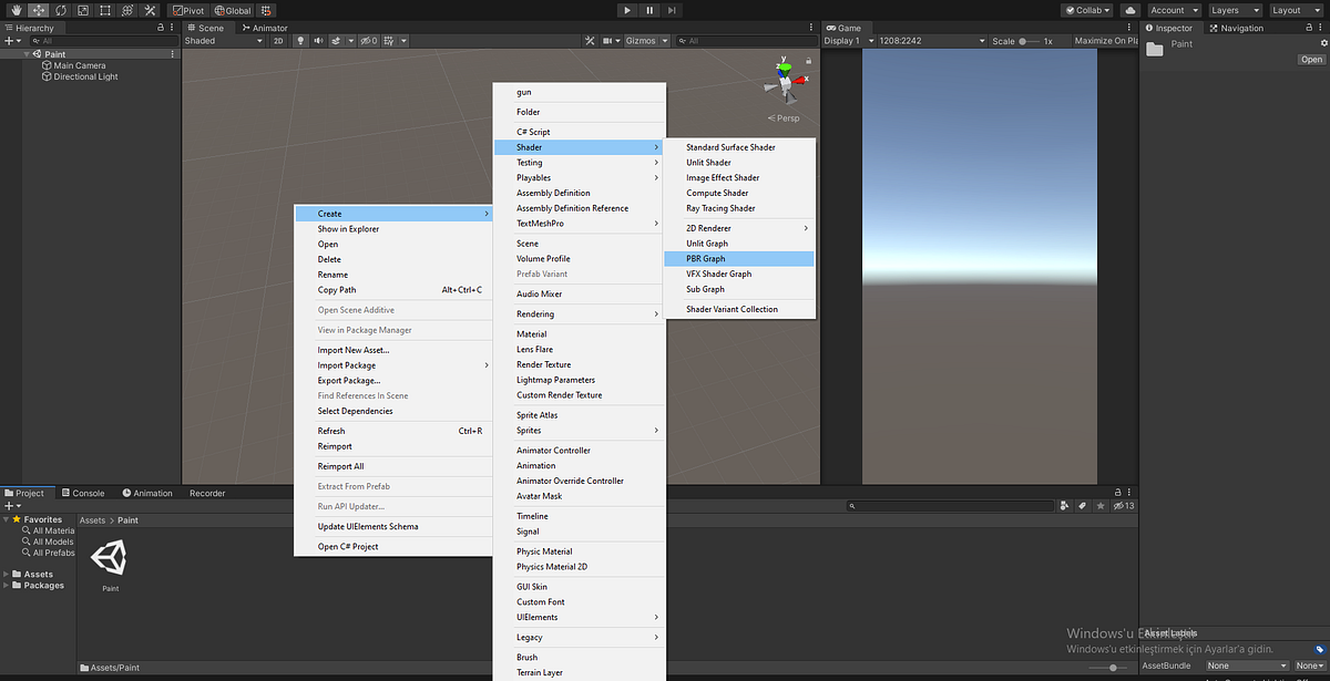 Paint the Surfaces of 3D Objects Using Shader Graph | by Unity_dev ...