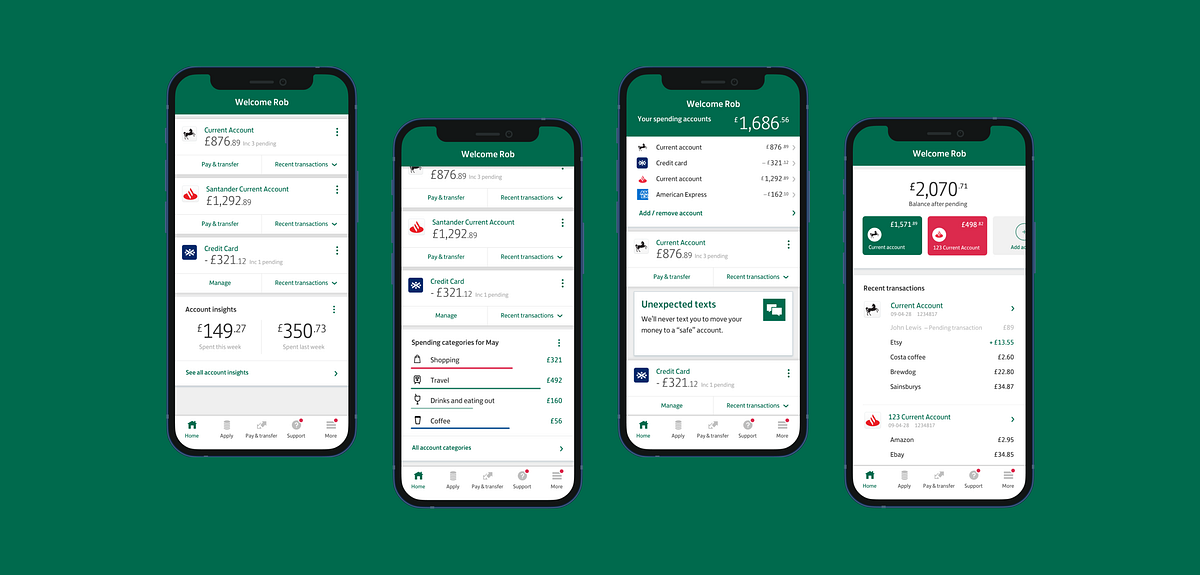 Lloyds Bank, Open Banking — Mobile UX case study | by Rob Cleaton | Medium