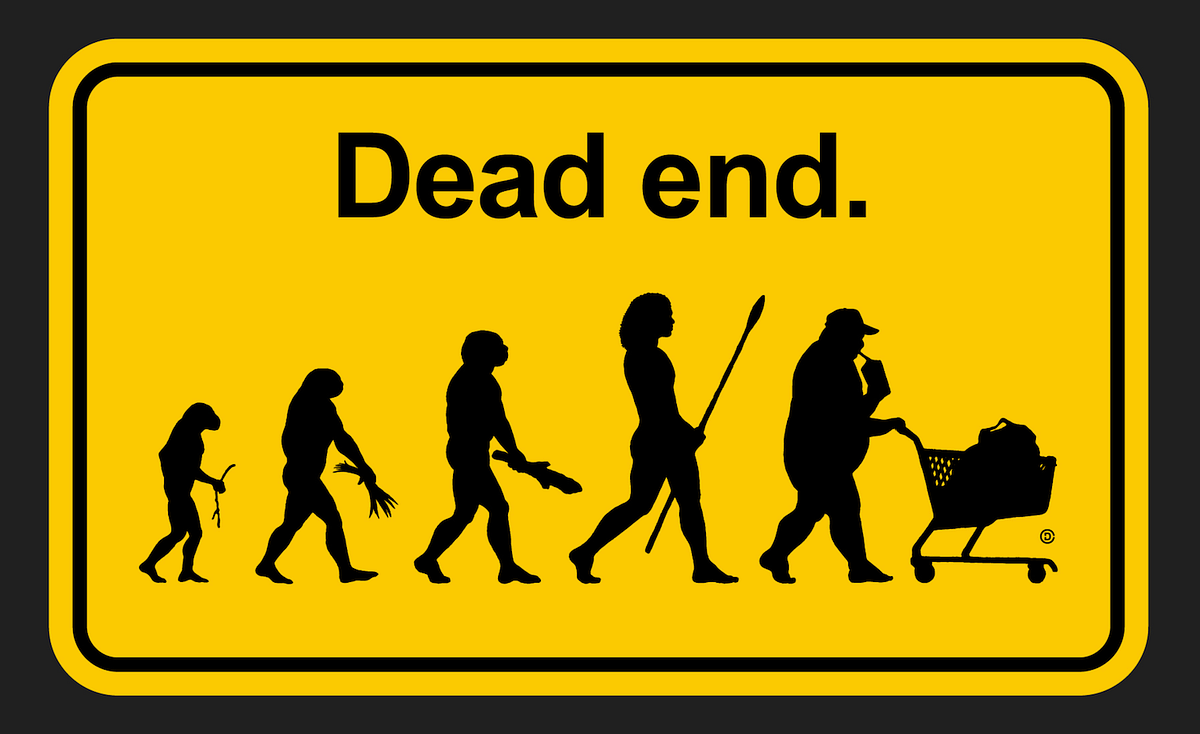 The Nonsense Of Evolution Given Time We Could End Up Going Back