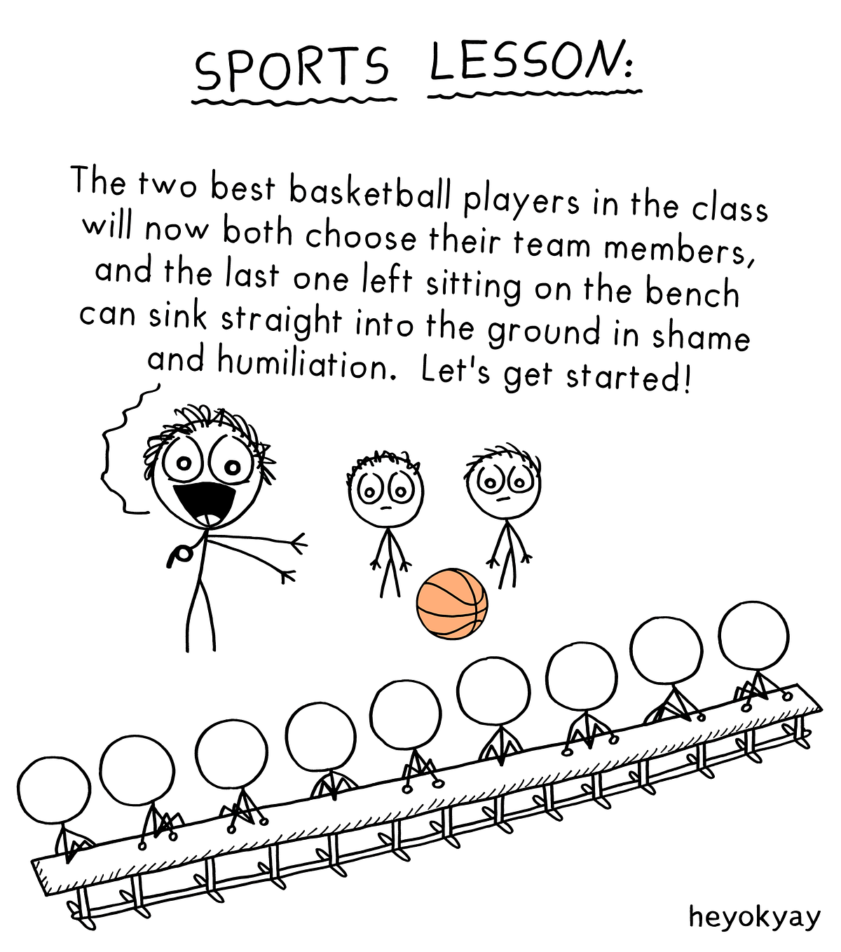 Sports Lesson (Comic). More Comics: heyokyay.com | by heyokyay | Medium