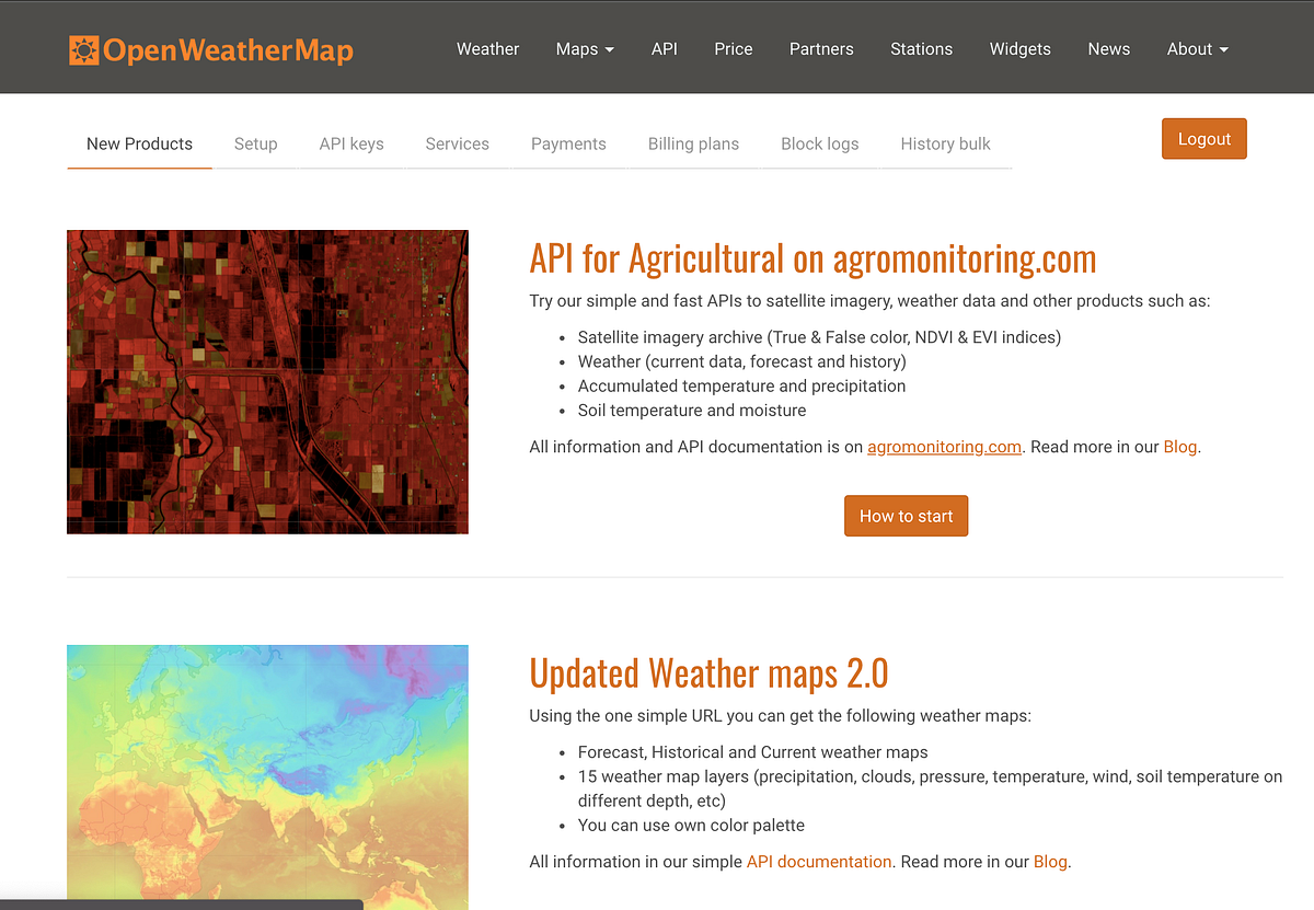 Open Weather Map API. Open Weather Map is an Application… | by Haiau ...