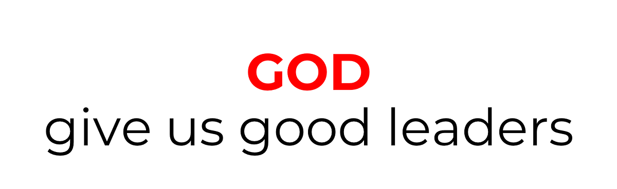 Modern day leadership qualities from the outdated bible. | by dev ...
