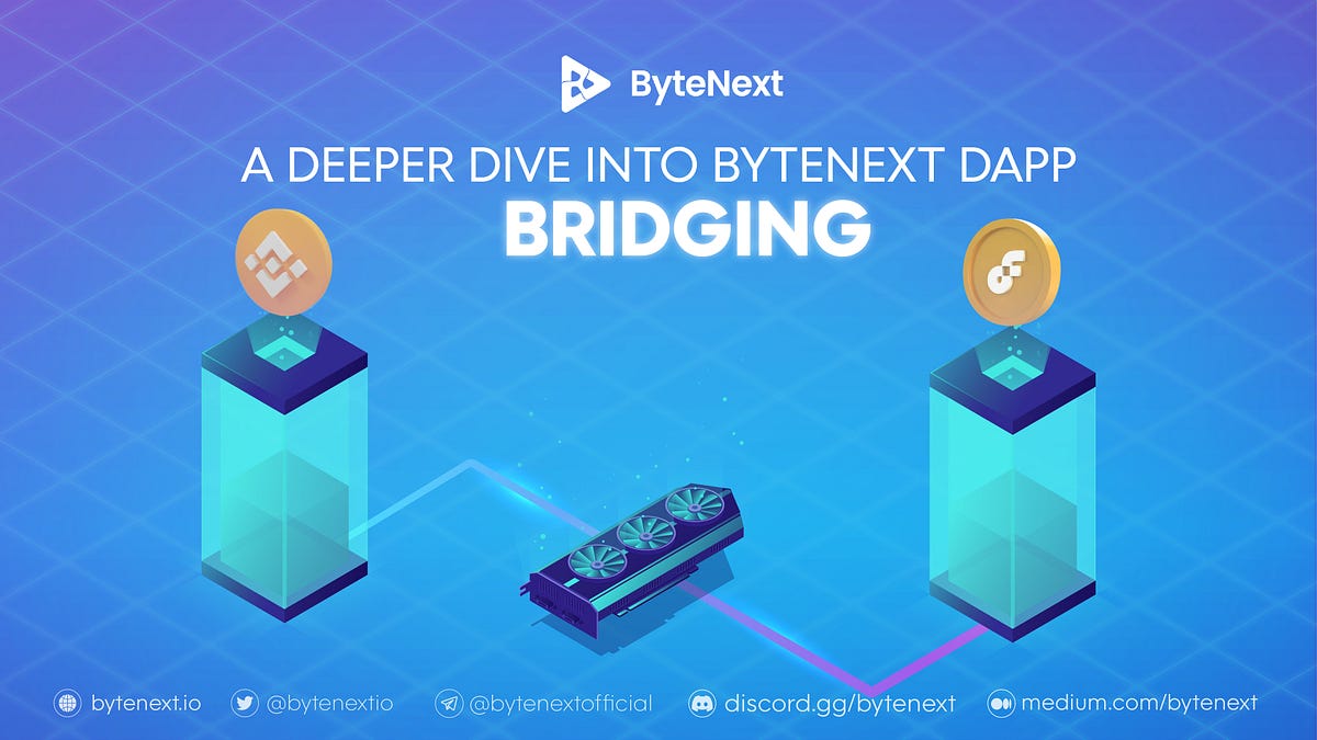 A Deeper Dive Into ByteNext DApp: Bridging | by ByteNext | ByteNext | Jul, 2022 | Medium