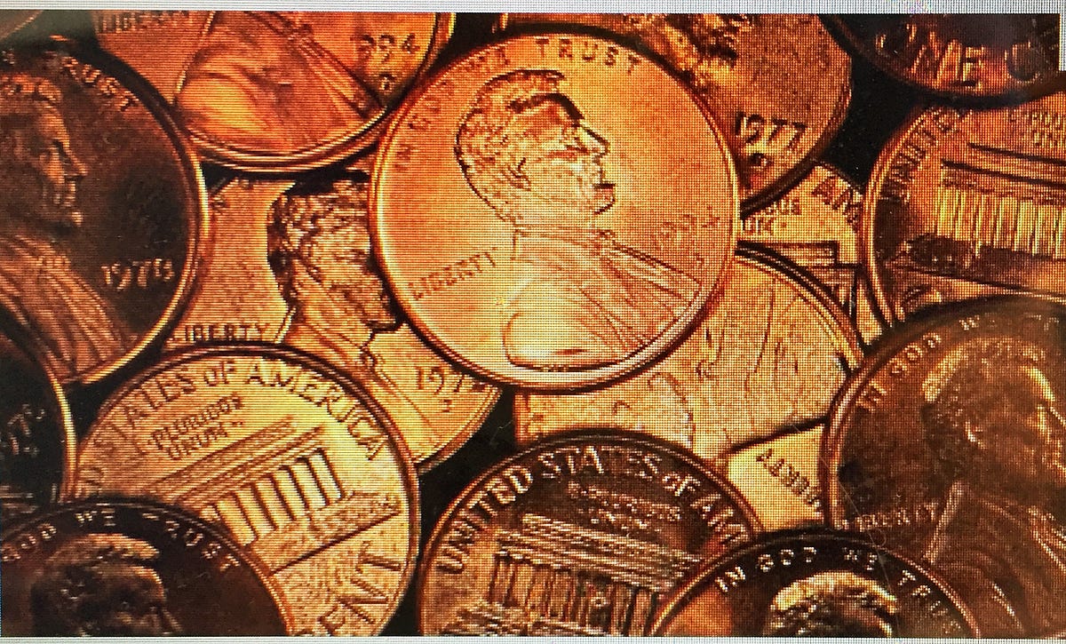 I’m The Guy With All The Pennies Holding You Up In Line | by P.F. | The ...