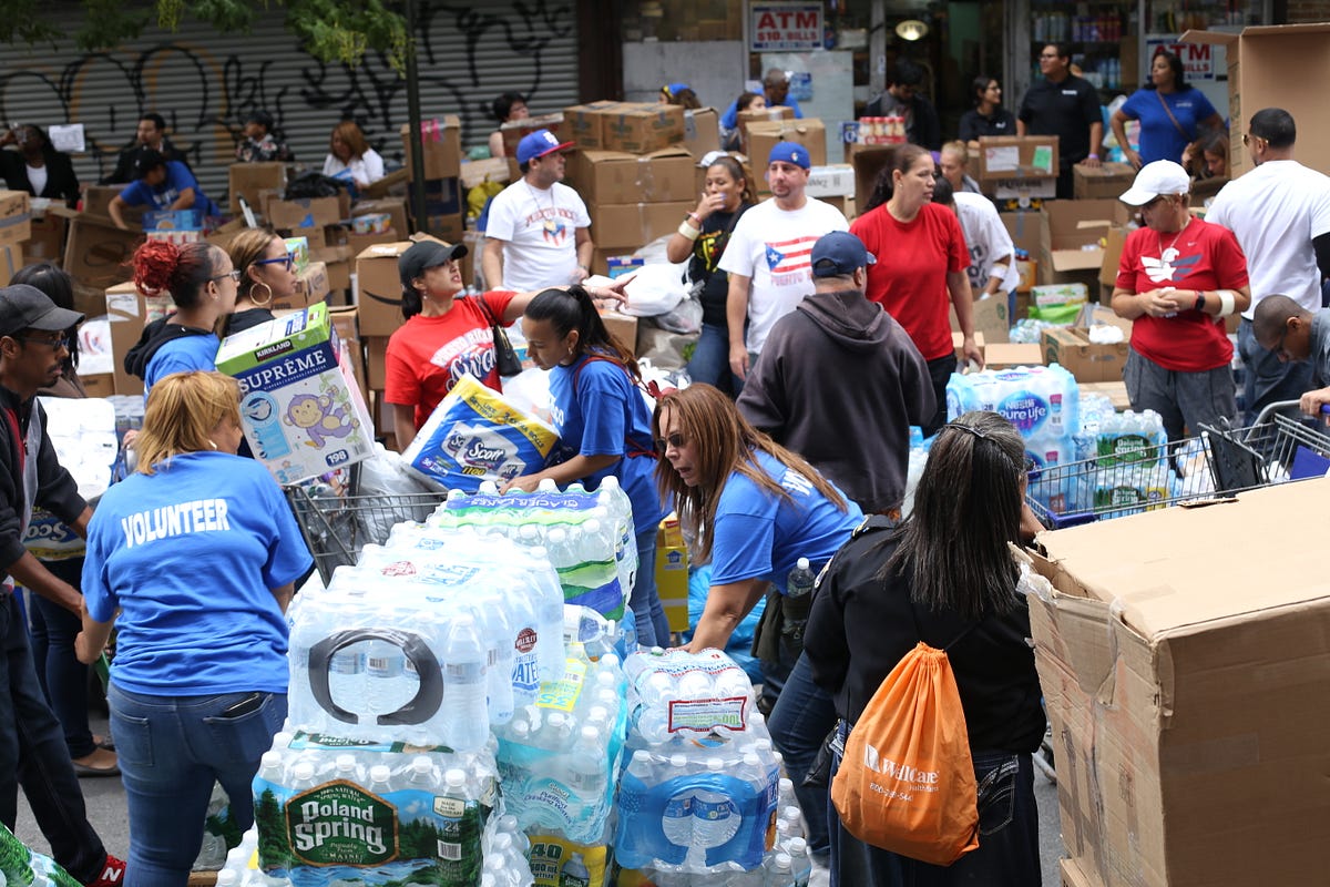 Disaster Donations Flood Into The Bronx. | by Travis Monahan | Medium