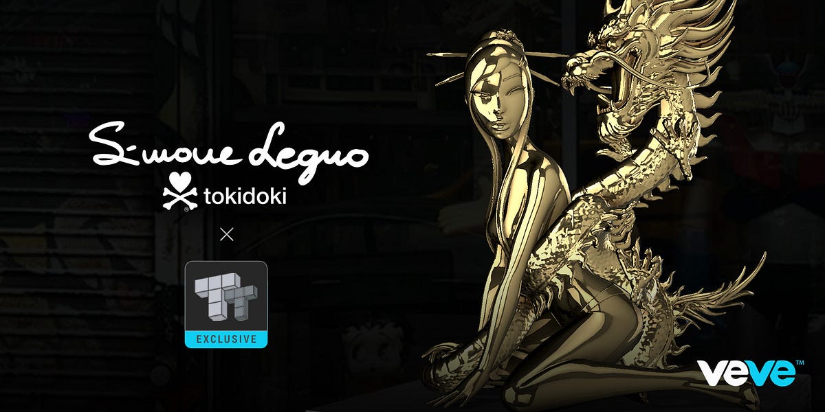 Toy Tokyo Exclusive: Dragon Girl by Simone Legno + tokidoki | by VeVe ...