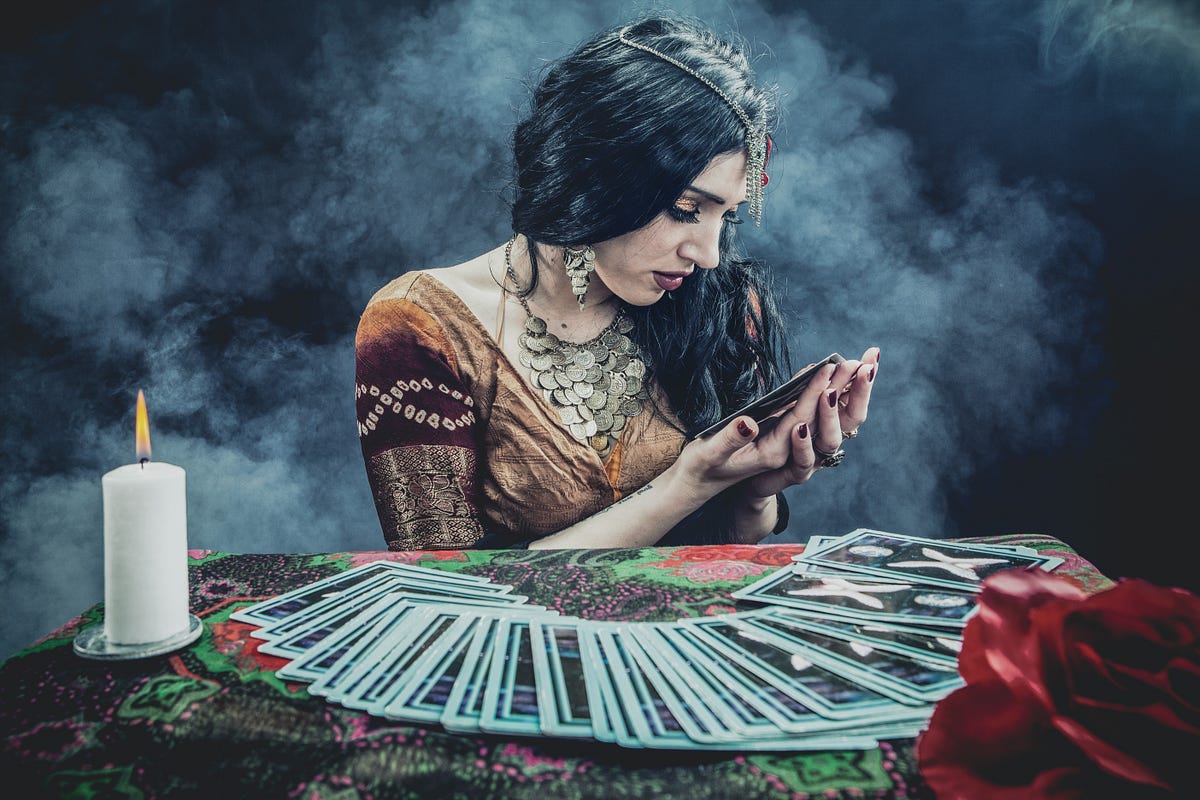 The Gypsy Fortune Teller. Who would actually go to one of these… | by ...