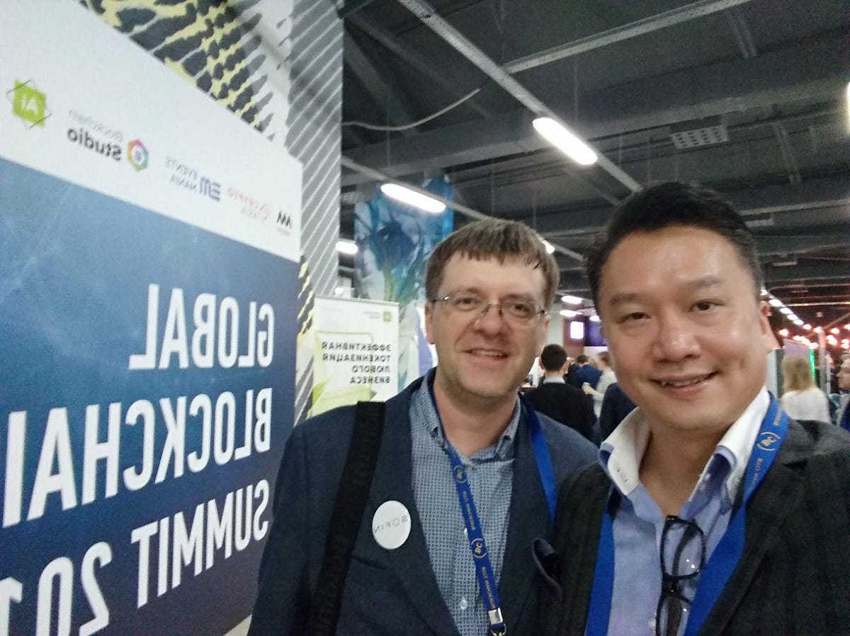 At the Global Blockchain summit the SOFIN project team met with the ...