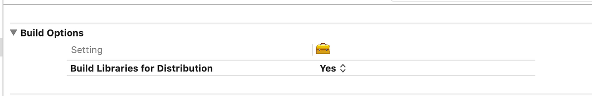 How to create XCFramework?. First of all, enable “Build libraries… | by ...