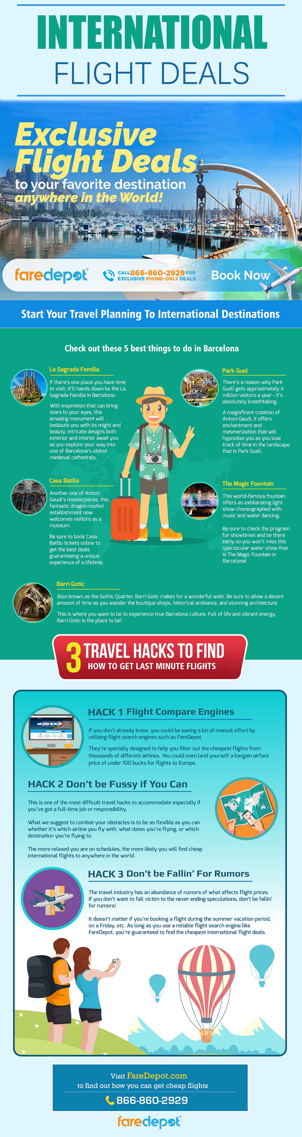 International Flight Deals 8668602929 Faredepot By Cheapest