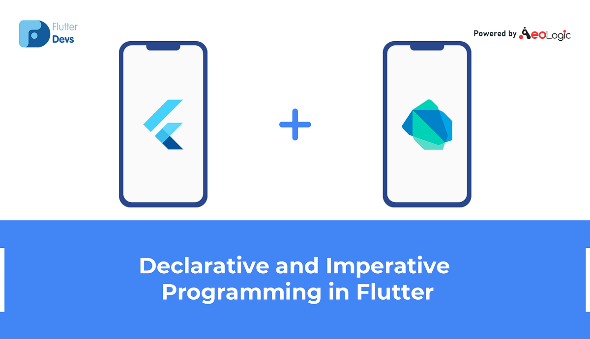 Declarative and Imperative Programming in The Flutter
