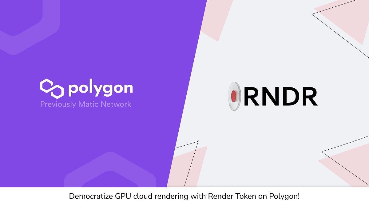 RNDR introduces Layer 2 Scaling solution with Polygon (Matic) | by ... RNDR introduces Layer 2 Scaling solution with Polygon (Matic) | by ...