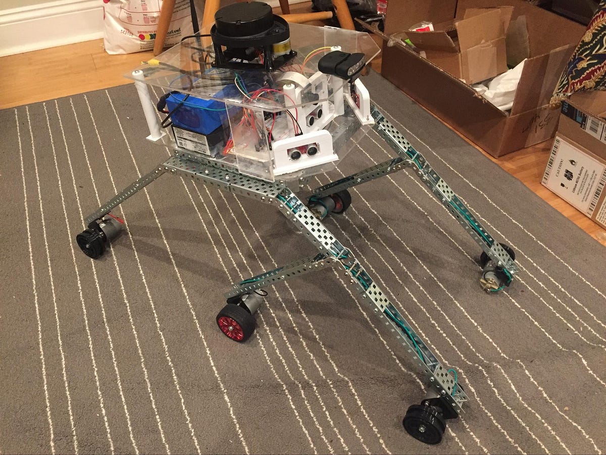 Rocker Bogie Robot — Building an autonomous search and rescue robot | Part 1 | by Haikal Fouzi ...