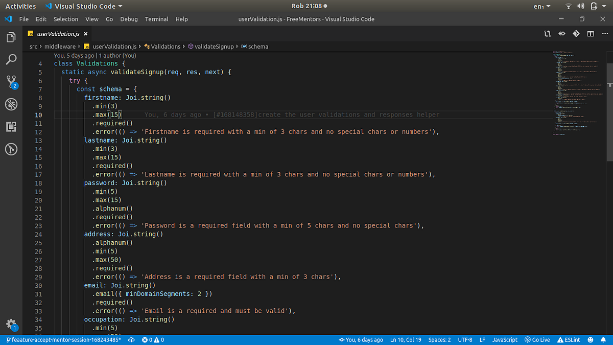JavaScript input validations with Joi | by Sharon Andisi | Medium
