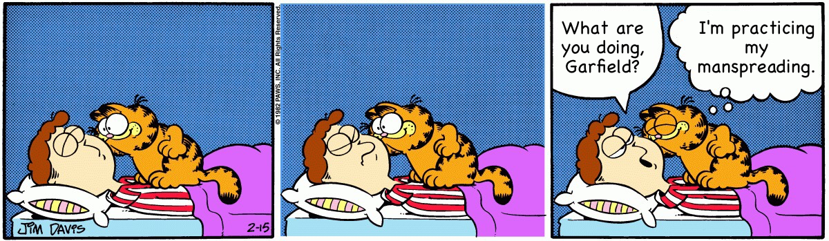 How We Knew Garfield Was A Male. These rare strips show his gender ...