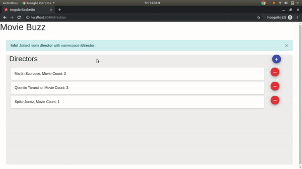 Angular 7 + Socket IO using multiple namespaces & dynamic rooms | by Nishant Shuke | Medium