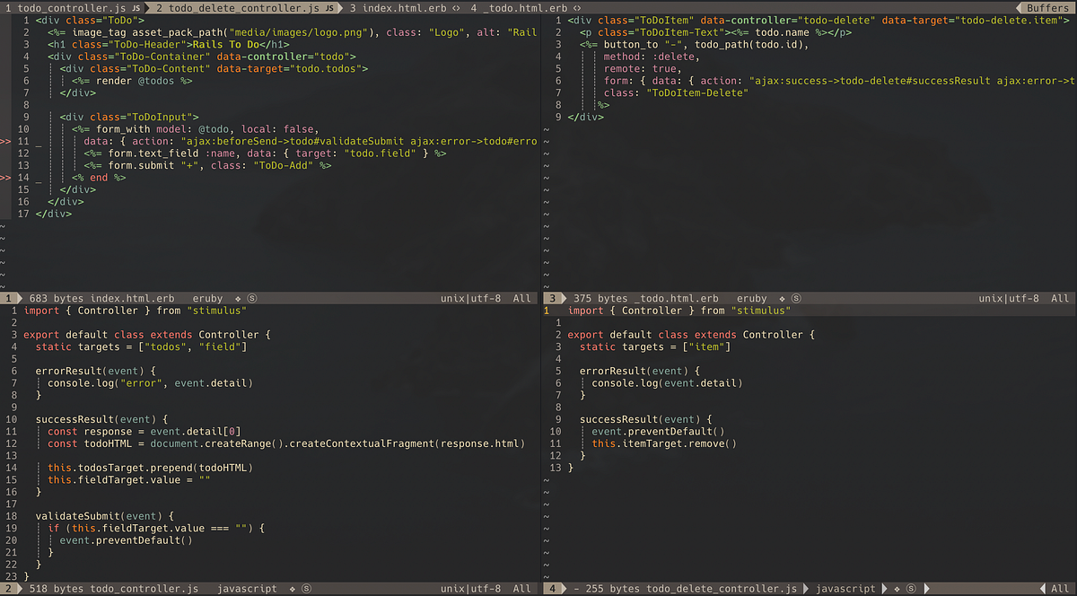 I created the same app with Rails and Javascript | by Mario Alberto ...