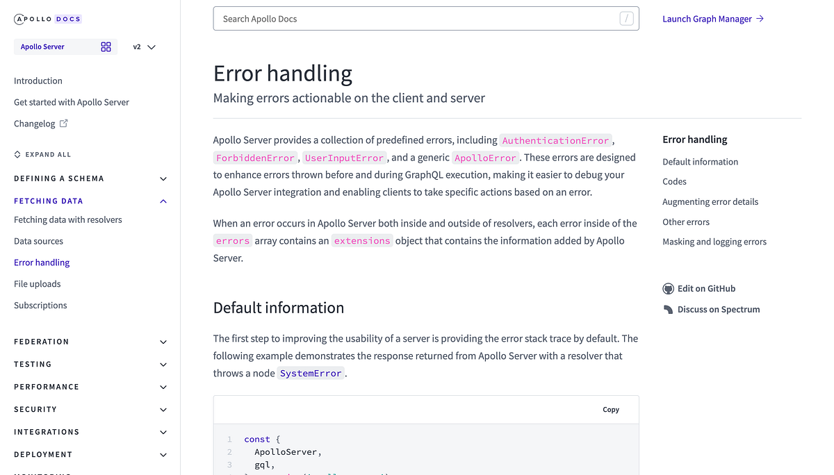 How can I handle the error in GraphQL project | by Surasak Chaisurin | Medium