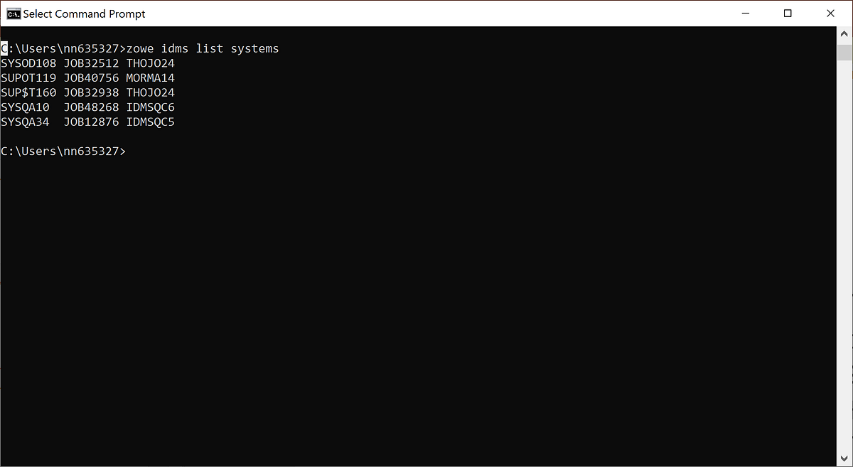 Automate CA IDMS commands with Zowe CLI | Modern Mainframe