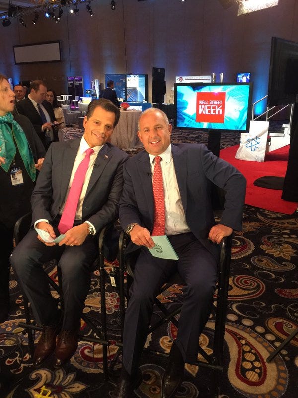 Discussing Friendship and Madness with my Wall Street Week co-host ...