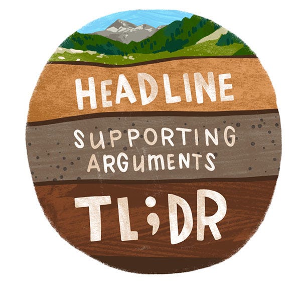 Writing a Memorable TL;DR. This lasts; definitely read. | by Carolyn ...
