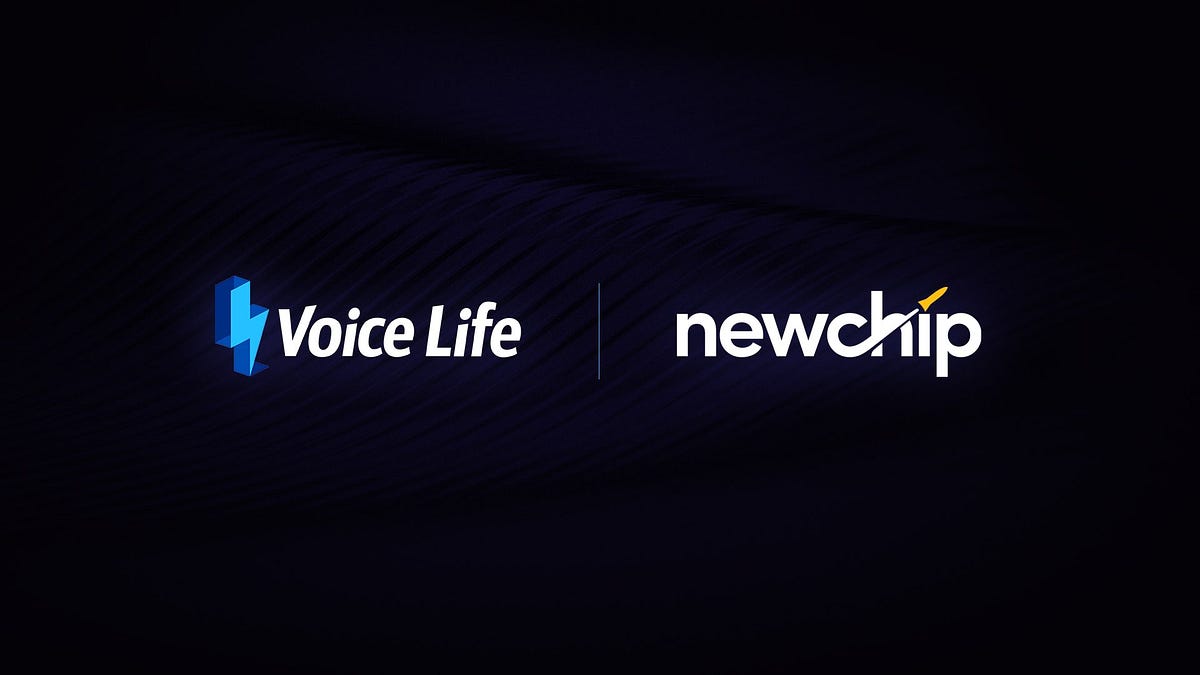 Voice Life Joins Newchip’s Global Series “A” Accelerator Program | by ...