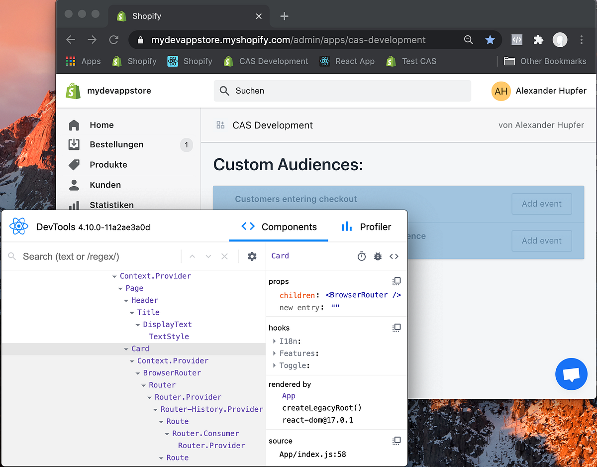 Intro to React devtools standalone | by Alexander Hupfer | Medium