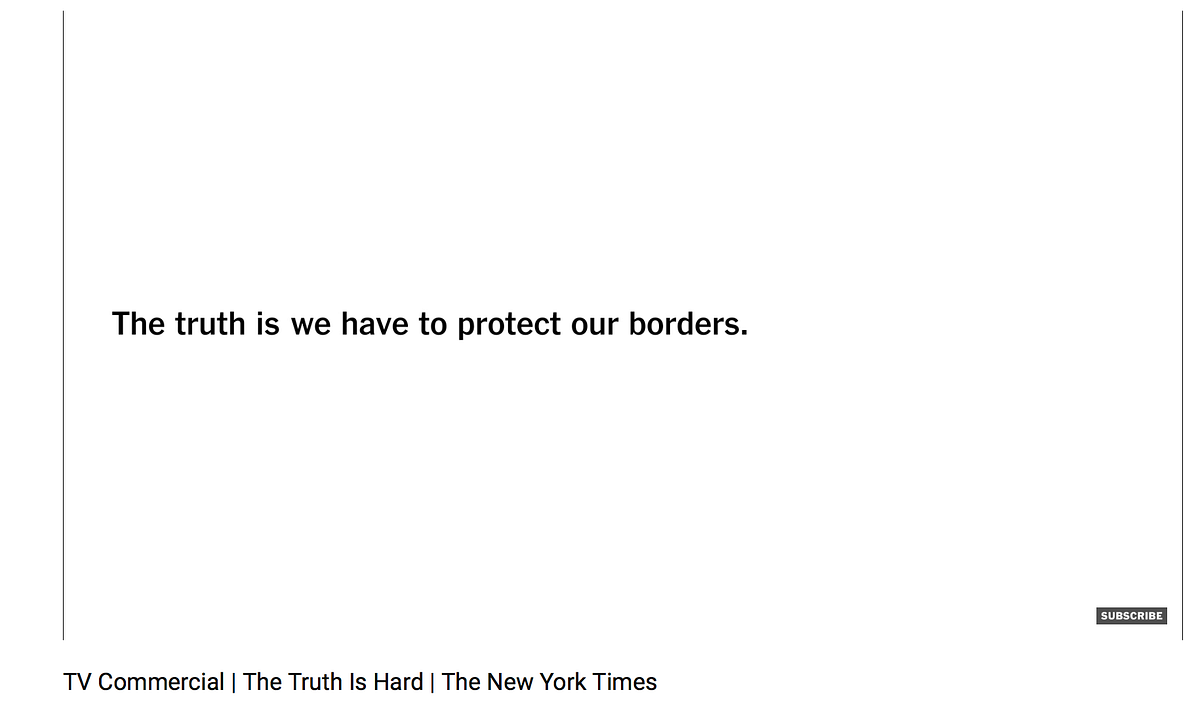 Media Campaign Evaluation. The New York Times- The Truth is Hard: | by ...