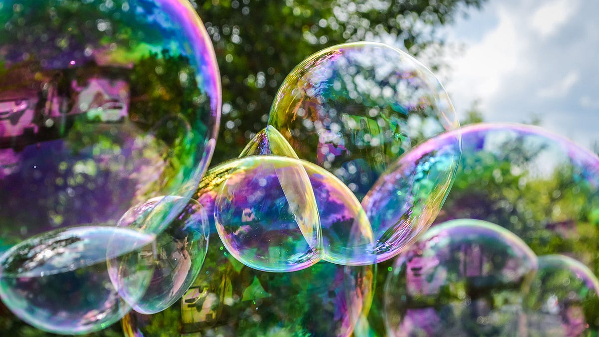 Living the bubble life.. Living in a bubble, all comfy and safe… | by ...