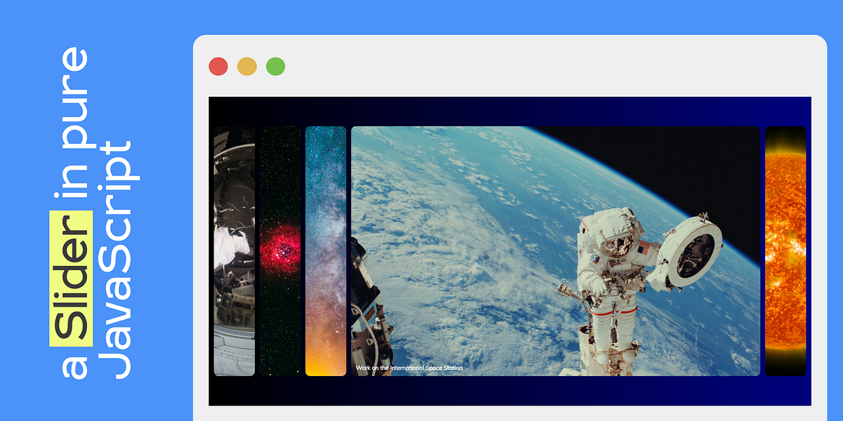Simple Slider on a pure JavaScript - Denis Meshcheryakov - Medium