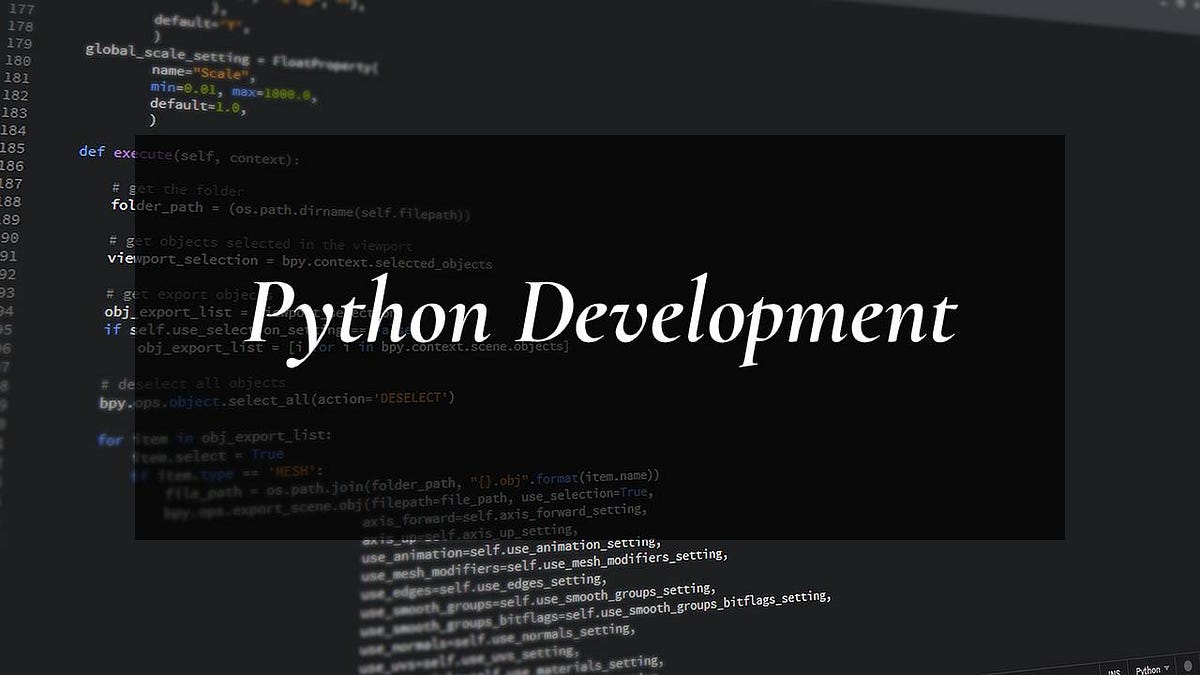 Types of Applications That Can be Developed Using Python | Medium