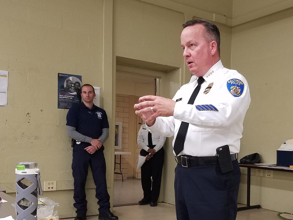 [Baltimore Citizen’s Academy] — An Hour with Commissioner Kevin Davis ...